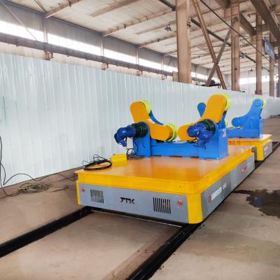 China 20 Ton Rail Flatbed Car Manufacture Of Material Handling Equipment for sale
