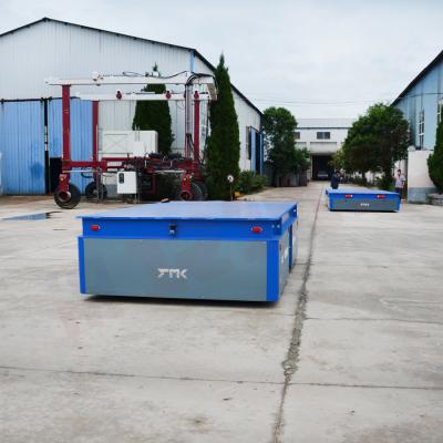 China Hydraulic lift 25 Tons Battery Powered Steel Plant Transfer Car Te koop