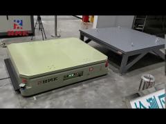 2 Ton AGV Transfer Cart Automatic Online Charging Transfer Vehicle