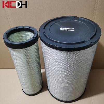 Cina Cellulosa di Air Filter 11q8-20130-As P777868 dell'escavatore di Hyundai in vendita