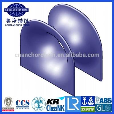 China GB 11586 Bulwark Mount Panama Chock, Size BC 360MM Bulwark Mount Panama Chock with BV ABS LR DNV certificate for sale