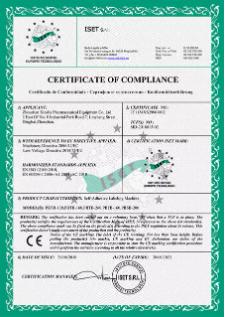 Certificate of Compliance - SHARK & JANGLI GROUP COMPANY
