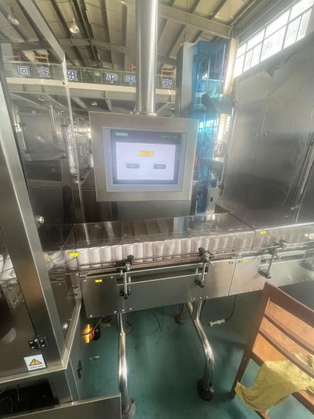 Quality Clean Pro Commercial Automatic Bottle Washing Machine 0-130BPM Capacity for sale