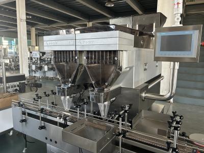 China GMP Standard Dual-Channel Counting Machine with Vision+Photoelectric Inspection for Capsules and Tablets for sale