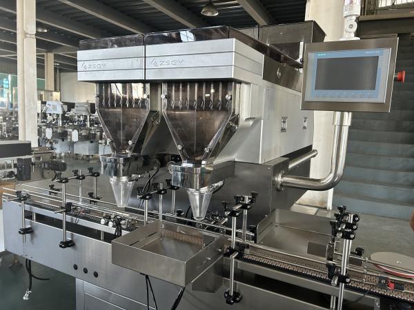 Quality Dual-Channel Vision Counting Machine for High-Speed GMP-Compliant Pharmaceutical for sale