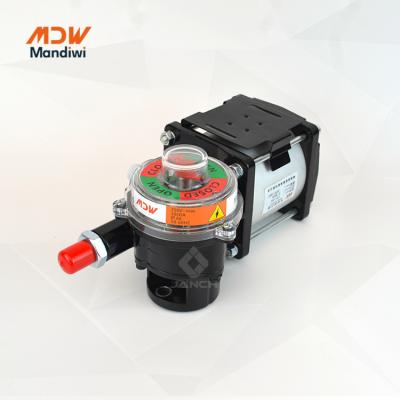 Cina MDW CP101/126 Attuatore pneumatico a cilindro d'aria per valvola a farfalla in lega di alluminio in vendita