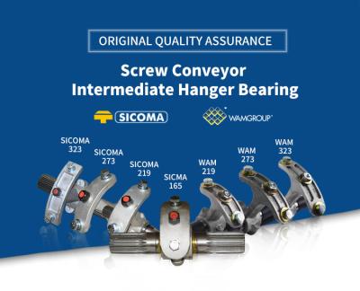 China WAM Intermediate Hanger Bearings for 219 Screw Conveyor in Cement Powder Material Feeding for sale