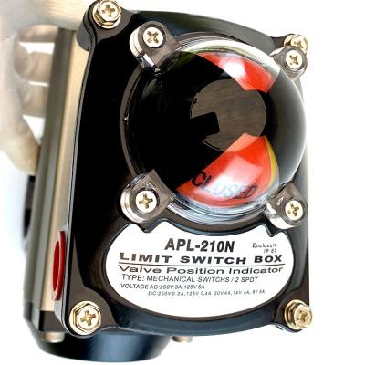 China Customized Pneumatic Actuated Butterfly Valve DN50-DN400 For Water Liquid Media for sale