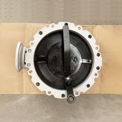 China Structure BUTTERFLY 12in Manual Operated Powdery Butterfly Valve for Batching Plants for sale