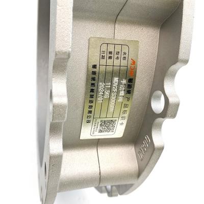 China Structure BUTTERFLY 12in Manual Operated Powdery Butterfly Valve for Batching Plants for sale