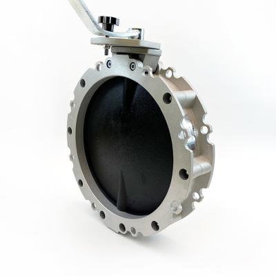 China Mandiwi VFS Manual Type Butterfly Valve DN300 Ideal for Powdery and Granular Material for sale