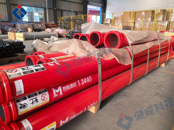 Quality Single Layer Concrete Pump Pipes 4.5mm For Sany Putzmeister Zoomlion Trailer for sale