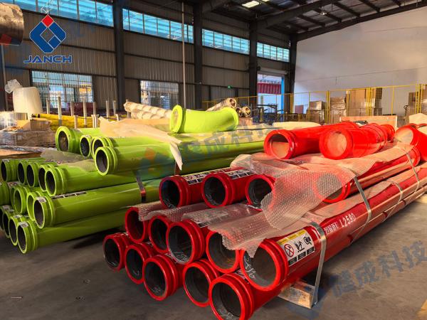 Quality DN125 Double Layer Concrete Pump Pipes For Sany Putzmeister Zoomlion Trailer Pump for sale