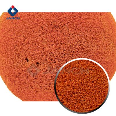 Cina Pompata di cemento gomma spugna palla di pulizia personalizzata DN125 in vendita