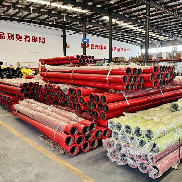 Quality DN125 Concrete Pump Pipes For Putzmeister Zoomlion Schwing Concrete Truck Pumps for sale