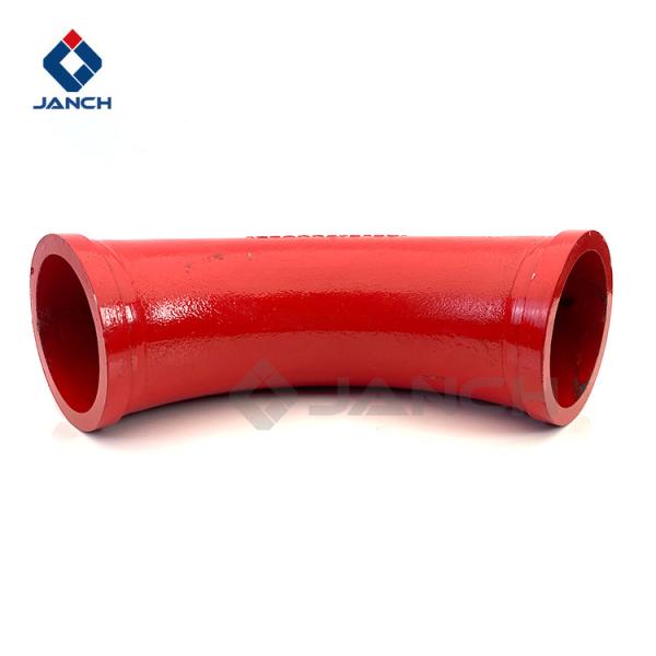 Quality ST52 Twin Wall Concrete Pump Elbow 3m 1m 2m For Concrete Trailer Pumps for sale