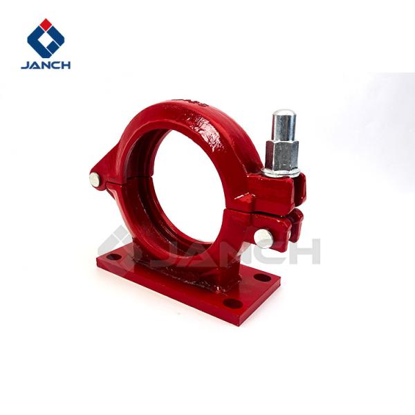 Quality Forged Truck Concrete Pump Clamp Coupling Adjustable 5 / 5.5 Inch for sale