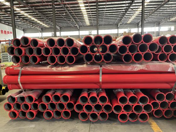 Quality Concrete pump pipes Single layer 4.5mm thickness for sale