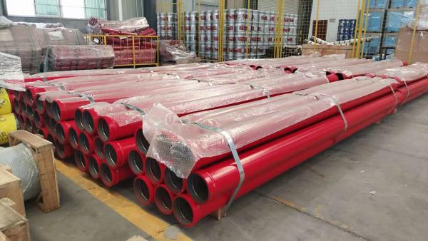 Quality Concrete pump pipes Single layer 4.5mm thickness for sale