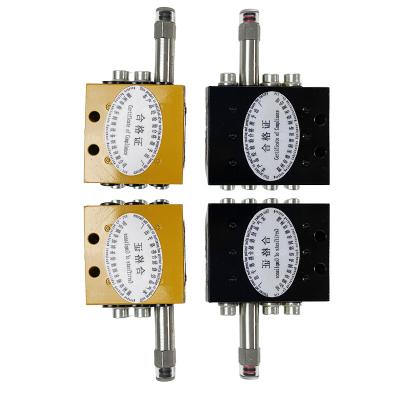 China Universal Automatic Progressive Grease Distributor Valve with 1-inlet 6-outlets and 1-inlet 8-outlets for Concrete Pumps for sale