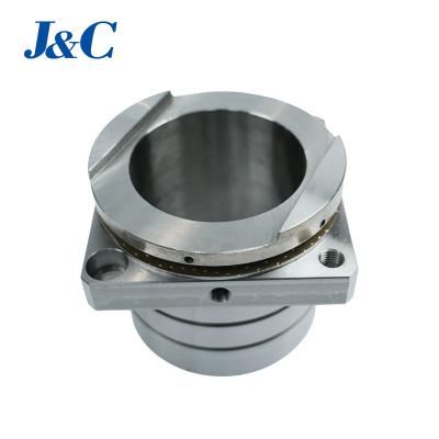 China Putzmeister S Valve Small End Assembly Kit with High Wear Resistant Alloy Steel Flange & Wear Sleeve for 90mm Bore for sale
