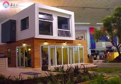 China Color coated luxury container house for sale