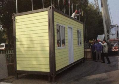 China Self-made flat pack container house hotel for sale for sale