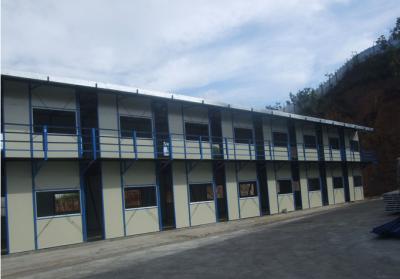 China Low price and simple flat pack container house for living and warehouse for sale