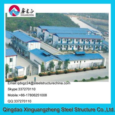 China New container living house designed steel structure for sale