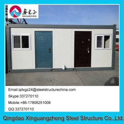 China Prefab designed sandwich panel frame container living house for sale