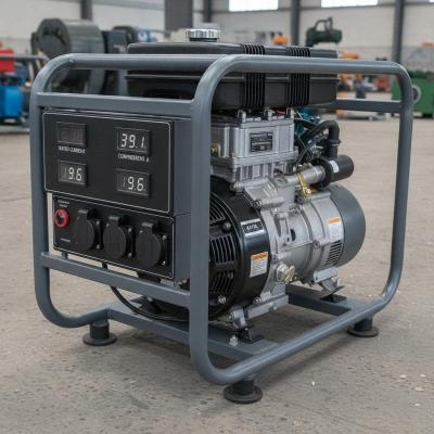 China Rated current 39.1 19.6 A Open Frame Generator featuring displacement 418 ML compression ratio 19 1 suitable for power generation for sale