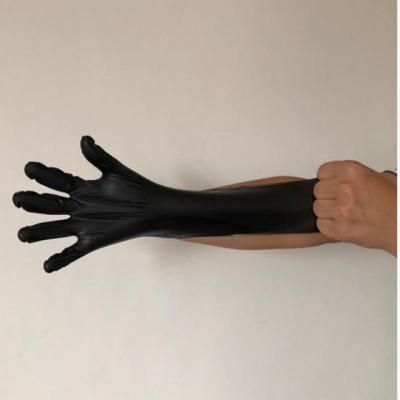China Laboratory use Disposable TPE Gloves  2.0g size clear or blue color Smooth or embosse S/M/L/XL for sale