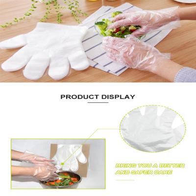 China transparent hdpe/ldpe/cpe/tpe disposable glove for sale