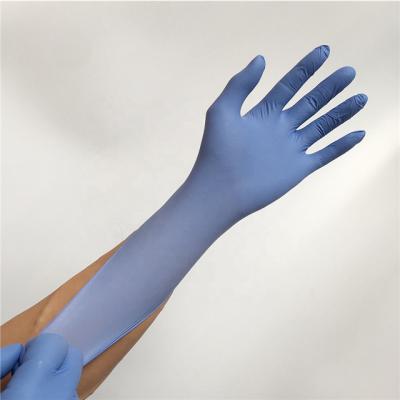 China 2019 China competitive factory Texfured finger Disposable Nitrile Gloves 3.0g 3.5g 4.0g  4.5g 5.0g guantes de nitrilo for sale