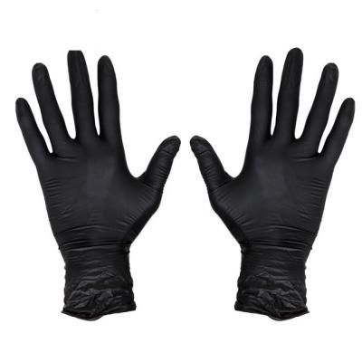 China Blue/vioelt/white/black Texfured finger Disposable Nitrile Gloves 3.0g 3.5g 4.0g  4.5g 5.0g guantes de nitrilo for sale