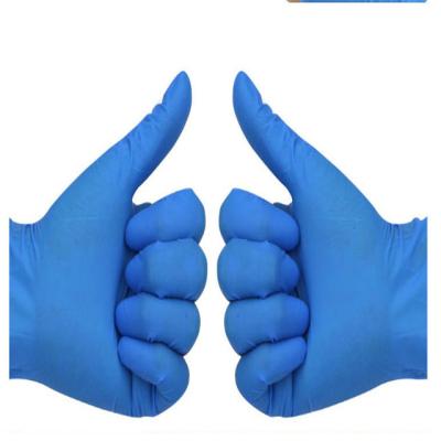 China AQL 1.0  Nitrile Gloves Texfured finger for medical use 3.0g/3.5g/4.0g/4.5g/5.0g blue, white, black,  purple for sale