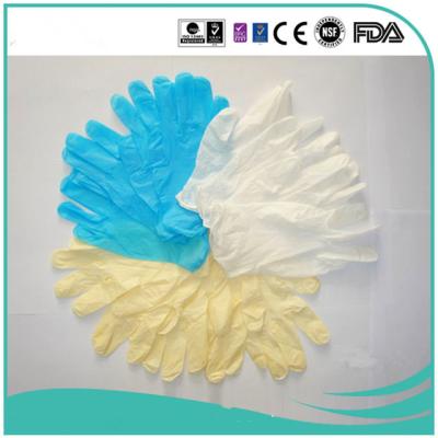 China Non- mecial Grade Vinyl Glove Disposable PVC Gloves 4.0g,4.5g,5.0g,5.3g for sale