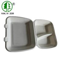 China 40g Bagasse Clamshell Box for sale