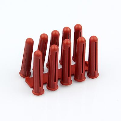 Cina Fabbricazione di tappi per pareti in HDPE in plastica di 5,5 mm x 34 mm di colore blu in vendita