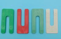 China Customized Plastic Door Frame Packers Small PP 10MM X 75MM Size for sale