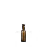 Quality 187ml Piccolo Bordeaux Glass Bottle Screw Top For Airline Wine 160g 1008S for sale