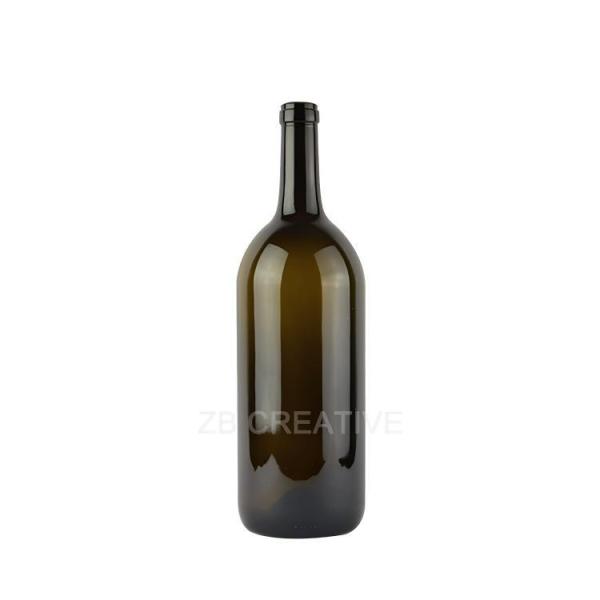 Quality 1500ml Magnum Empty Wine Bottles And Corks For Celebration 895g 1930K for sale