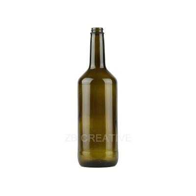China Screw Top Eco Lite Bordeaux Empty Wine Bottles 1000ml For Table Wine 520g S848S for sale