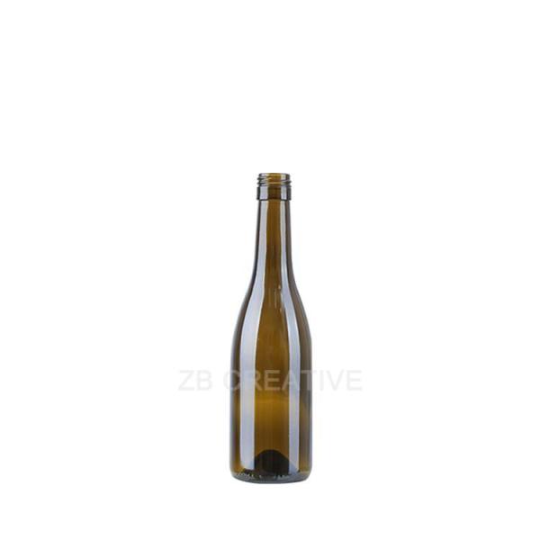 Quality Screw Top Burgundy Wine Bottle 375ml Demi Slope Shoulder 290g 2327S for sale