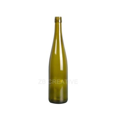 China 750ml Slim Hock Rhine Glass Bottle Screw Top 518G For Riesling & Rose Wine 5716S-1 for sale