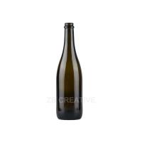 Quality Pressure Resistant Champagne Glass Bottles empty glass bottles 750ml 3711P-6 for sale