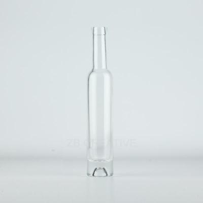 China 200ml Flint Wine Bottle Cork Top Glass Bottle For Vodka 420g CY-752 for sale