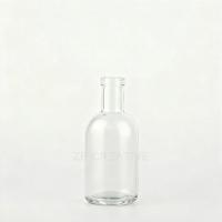 China Bar Closure Custom Mini Liquor Bottles 200ml Spirits Sampling Container 200g CY-749 for sale