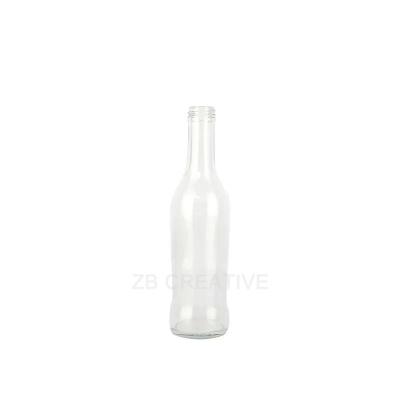 China 275ml Flint Screw Top Empty Glass Water Bottle RTD Juice Packaging CY-825 for sale