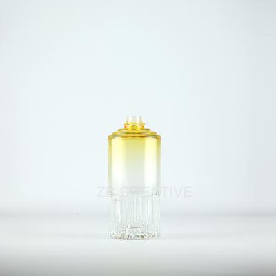 China Gradient 520ml Flint Spray Coated Glass Liquor Bottle Cork Finish Premium Spirits for sale